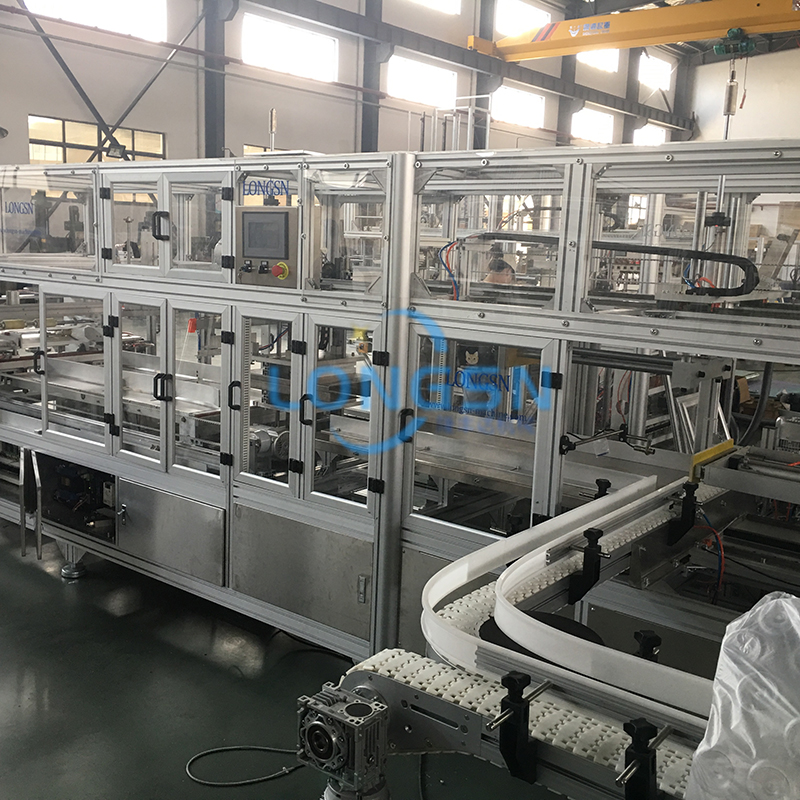 Automatic Plastic Empty Bottle Bagging Bag Packing Machine from China ...